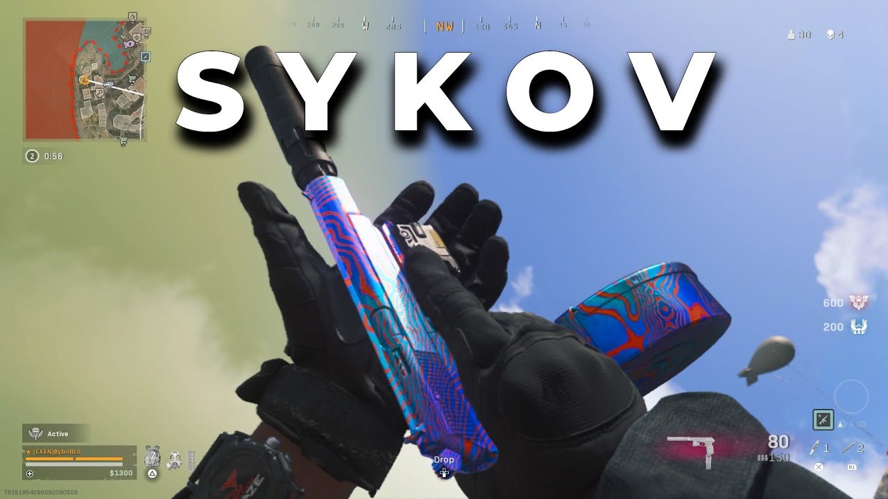 La *PISTOLA SYKOV* en 2022 es *META* en WARZONE | Mejor Clase SYKOV ...