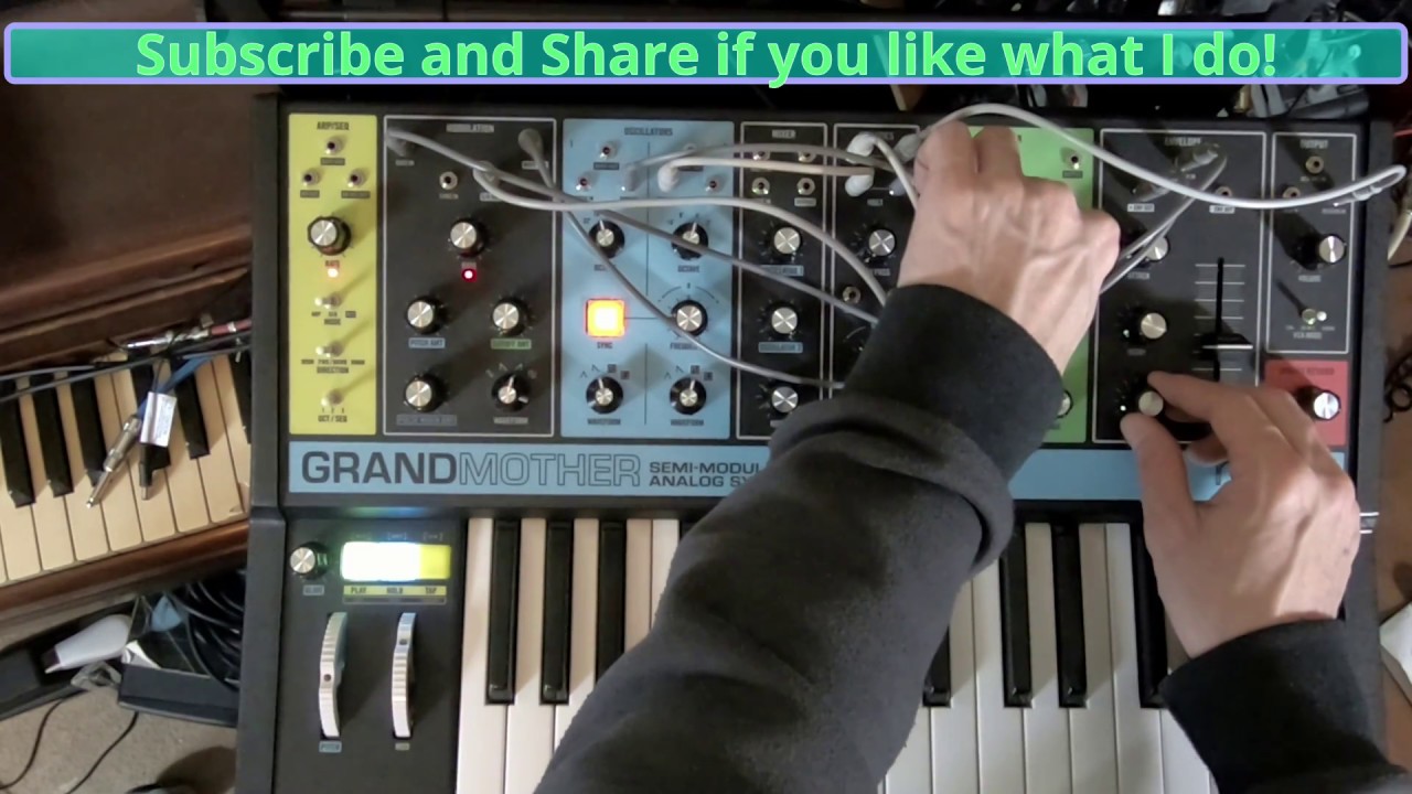 Moog Grandmother Generative Patch 2 - YouTube