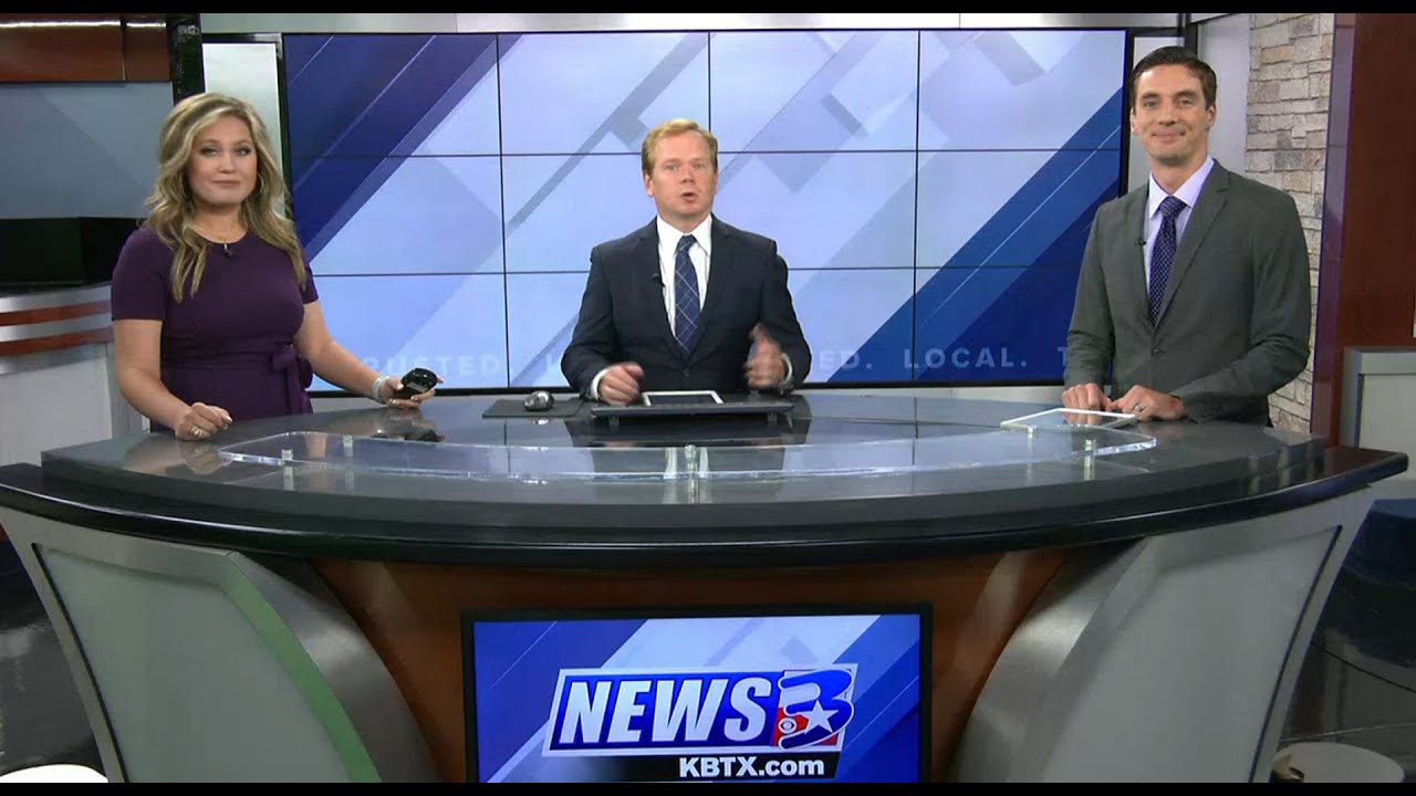 KBTX News 3 at 6 Clay Falls Anchors 5/21/2022 - YouTube