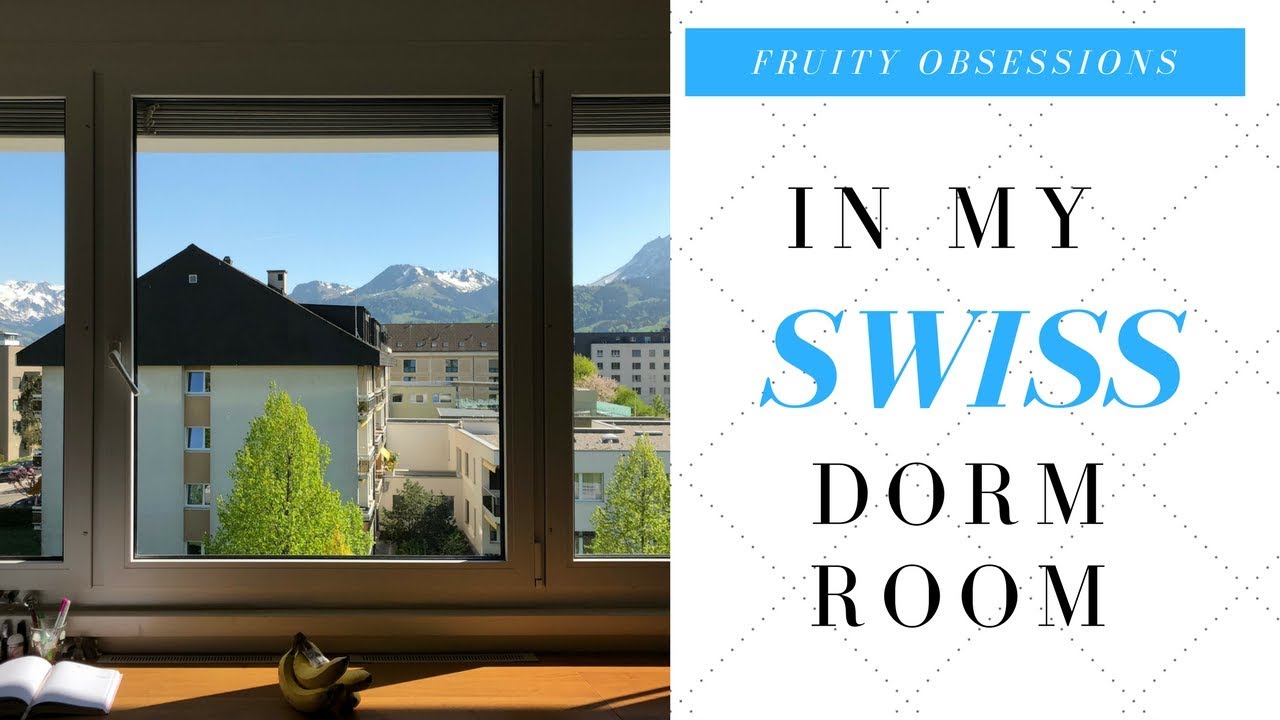 瑞士宿舍長這樣 || WHAT'S IN MY ROOM - Swiss Dorm Room edition - YouTube