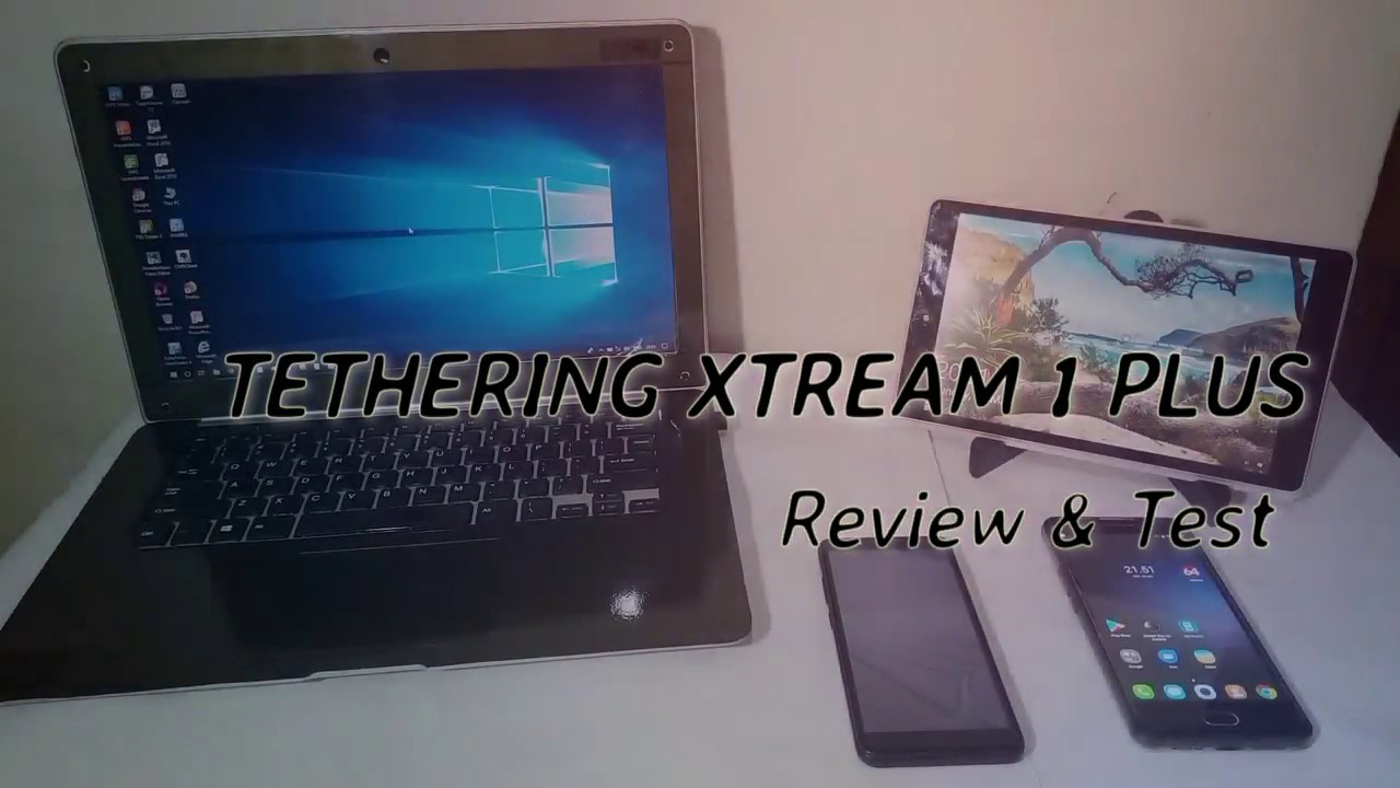 Tethering Xtream 1 Plus - YouTube