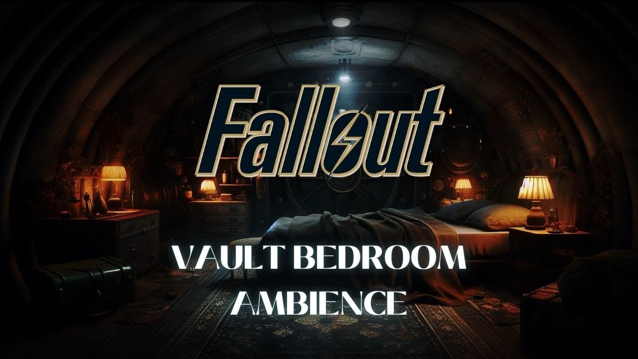 Fallout Vault Bedroom Ambience - Sleep in a Post-Apocalyptic Paradise ...
