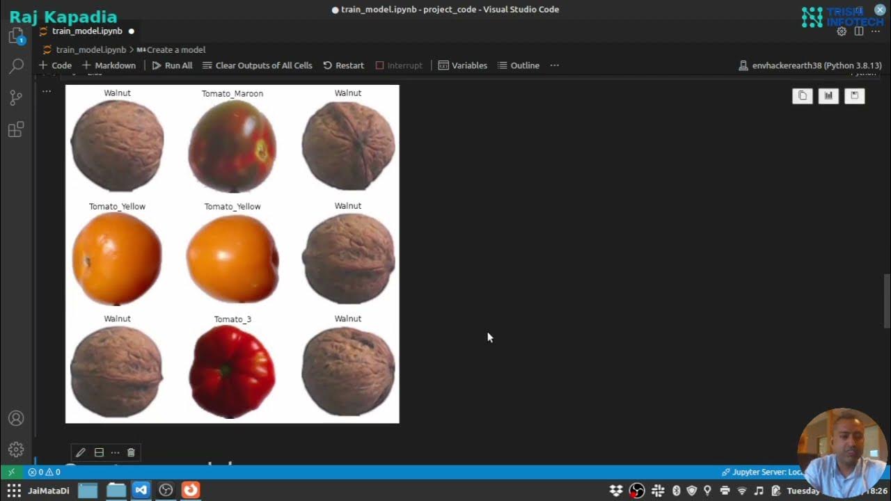 Image Classification | FastAI | Fruit Classification | with code | FastAI Tutorial - YouTube