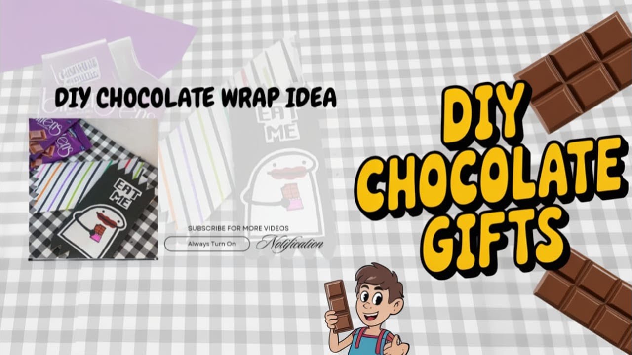 Chocolate Wrapping Ideas ! Diy Chocolate Wrapping Ideas ! How To Make A ...