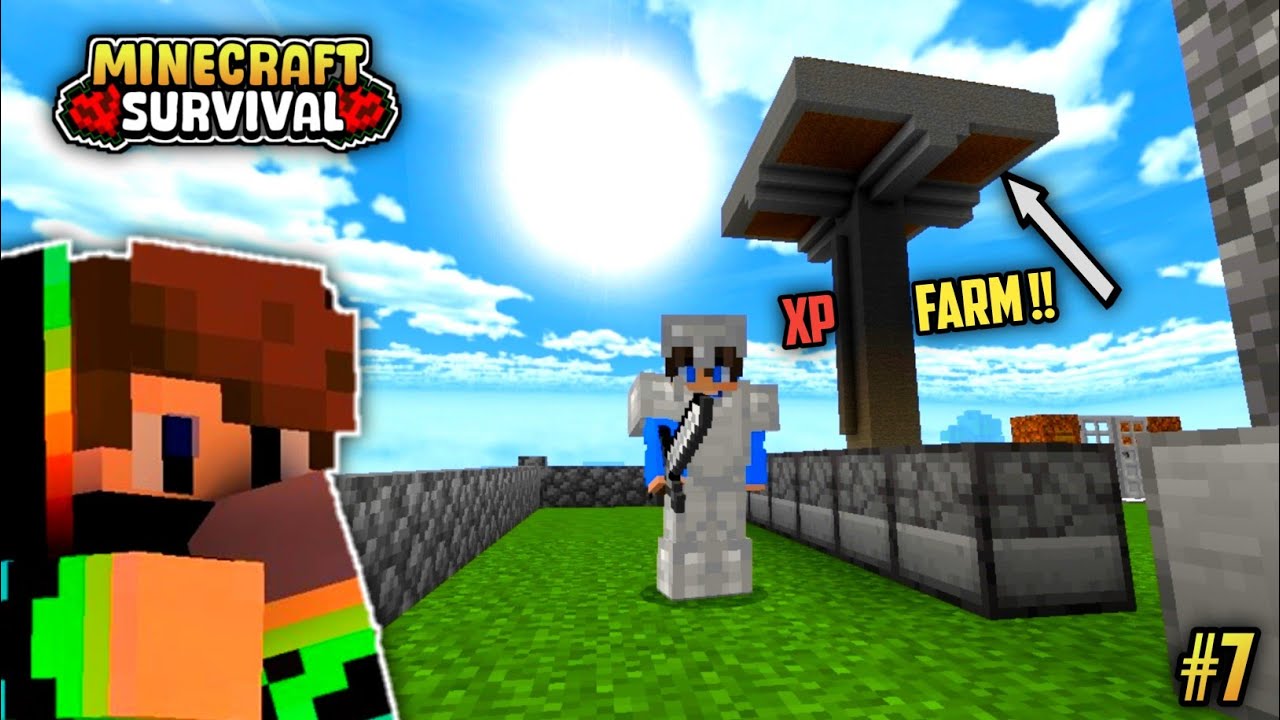 SUPERFAST XP FARM IN MINECRAFT SURVIVAL | MC SS EP-7 [S - 1] ‼️ # ...