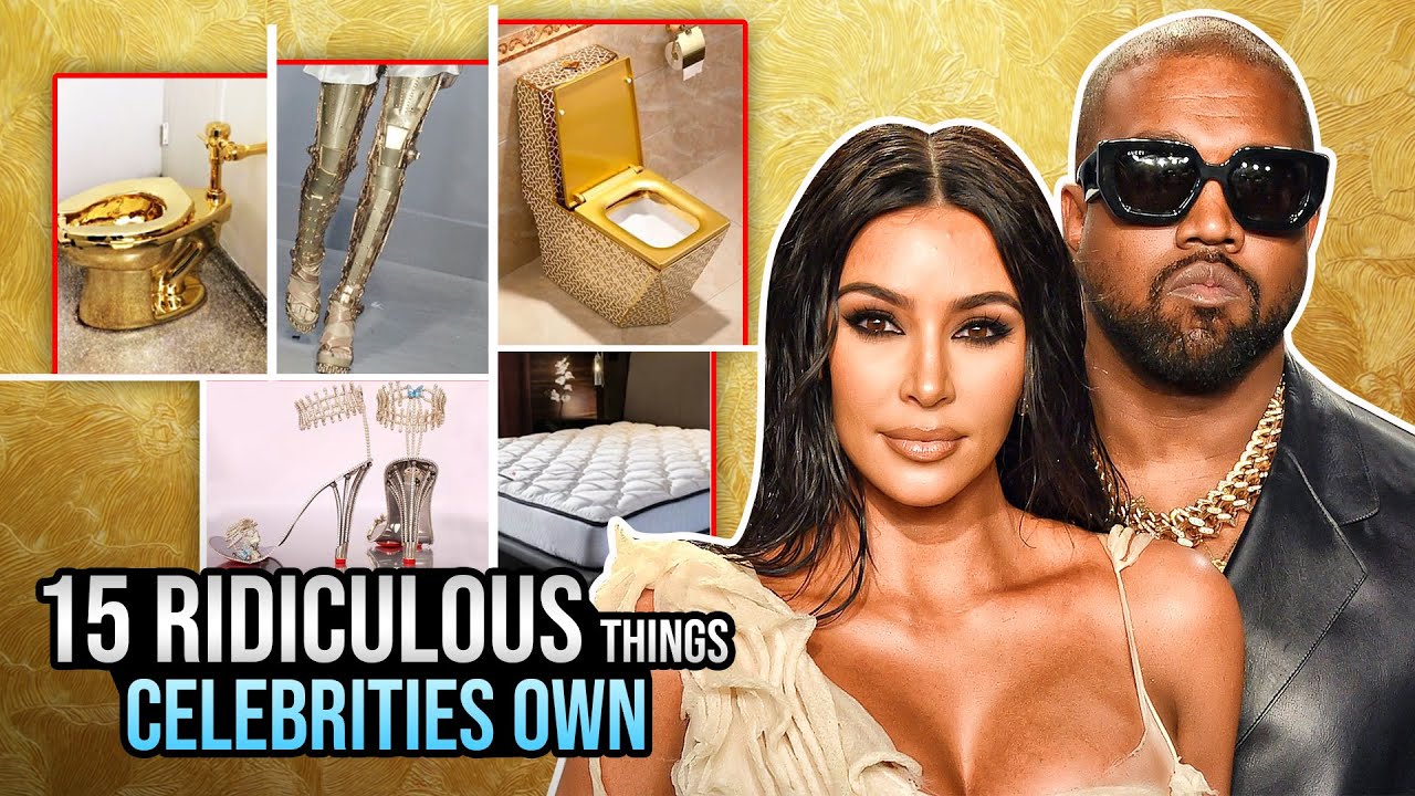 15 RIDICULOUS Things Celebrities Own - YouTube