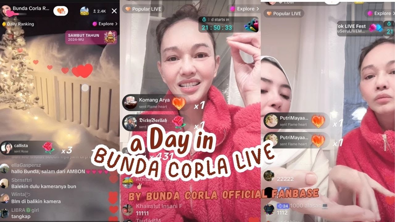 Live Bunda Corla Terbaru 9 Januari 2024 - Pendapat Bunda Corla Terhadap ...