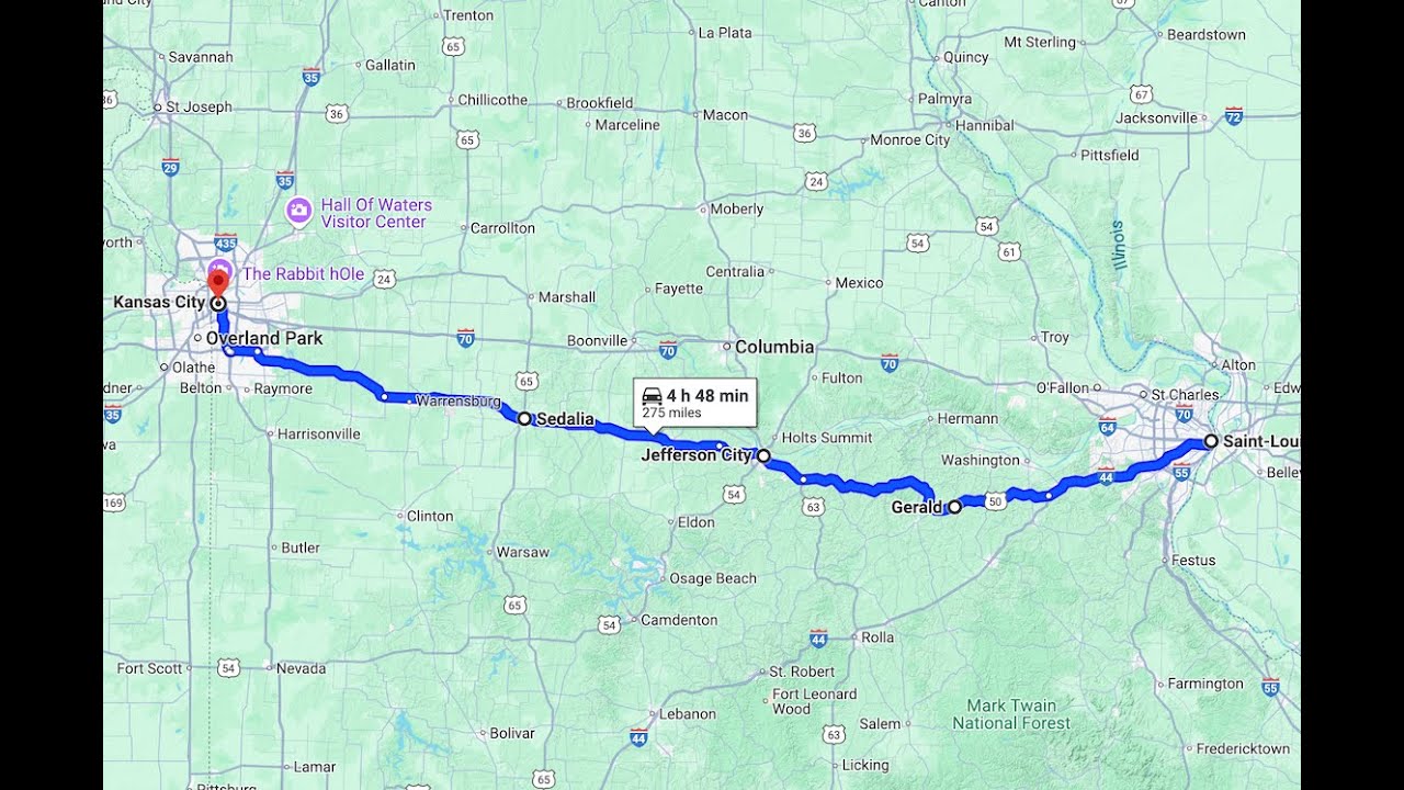 [Route 50] Day 10 - Saint Louis, MO à Kansas City, MO - YouTube