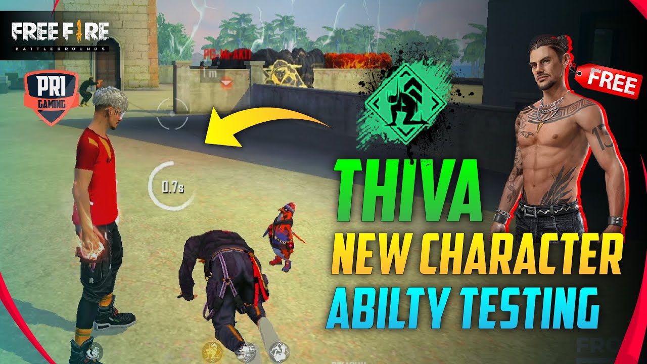 THIVA CHARACTER ABILITY TEST | HOW TO GET FREE NEW CHARACTER THIVA AND ...
