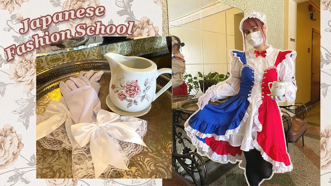 DIY MAID DRESS! *final design project*🪡🪞 - YouTube