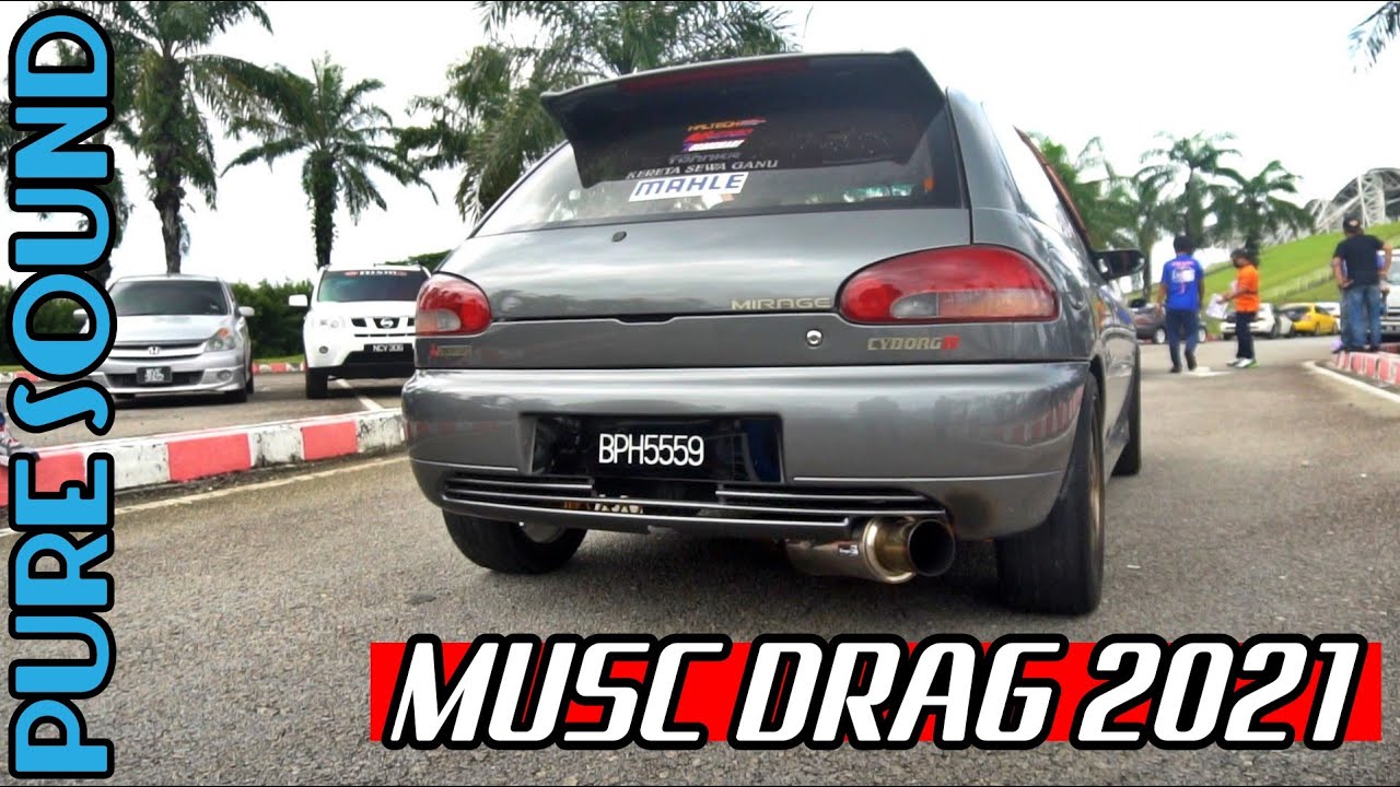 Pure Sound : Mitsubishi Mirage Cyborg R | Ku Man Auto | Exhaust Sound ...
