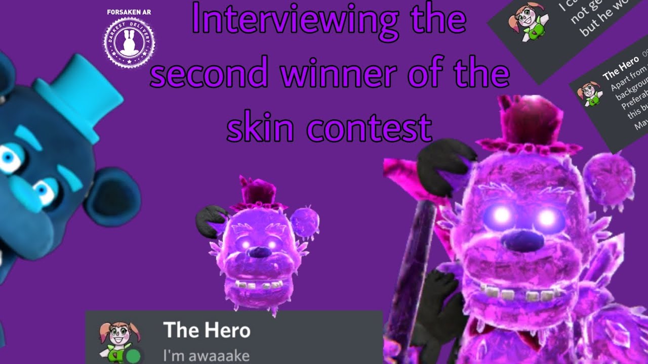 Forsaken ar Interviewing second winner of the skin contest - YouTube