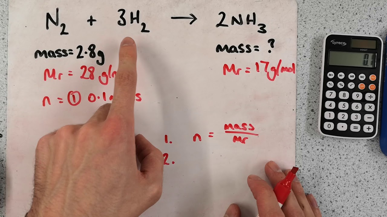 Chemistry Calculation 2 mass Of Products YouTube chemistry-calculation-2-mass-of-products-youtube
