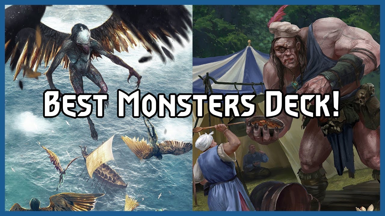 Best Monsters Deck This Season! Gwent Pro Rank Gameplay - YouTube