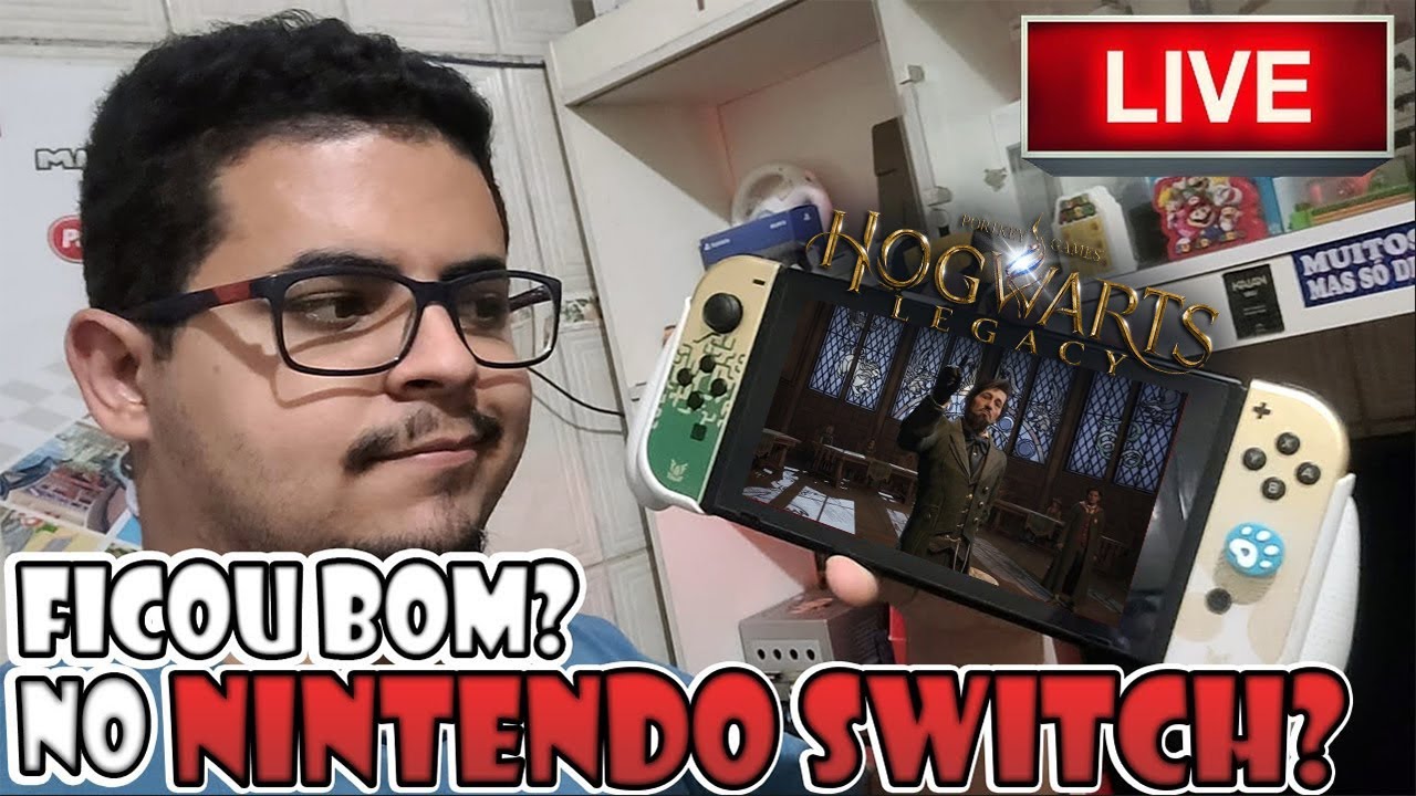 🔴Quarta-Feira 21horas | Hogwarts Legacy VAMOS VER SE FICOU BOM NO ...
