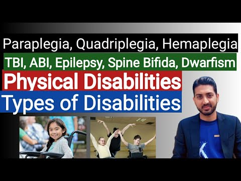 Types of Disabilities | Physical Disabilities | Spina Bifida, TBI ...