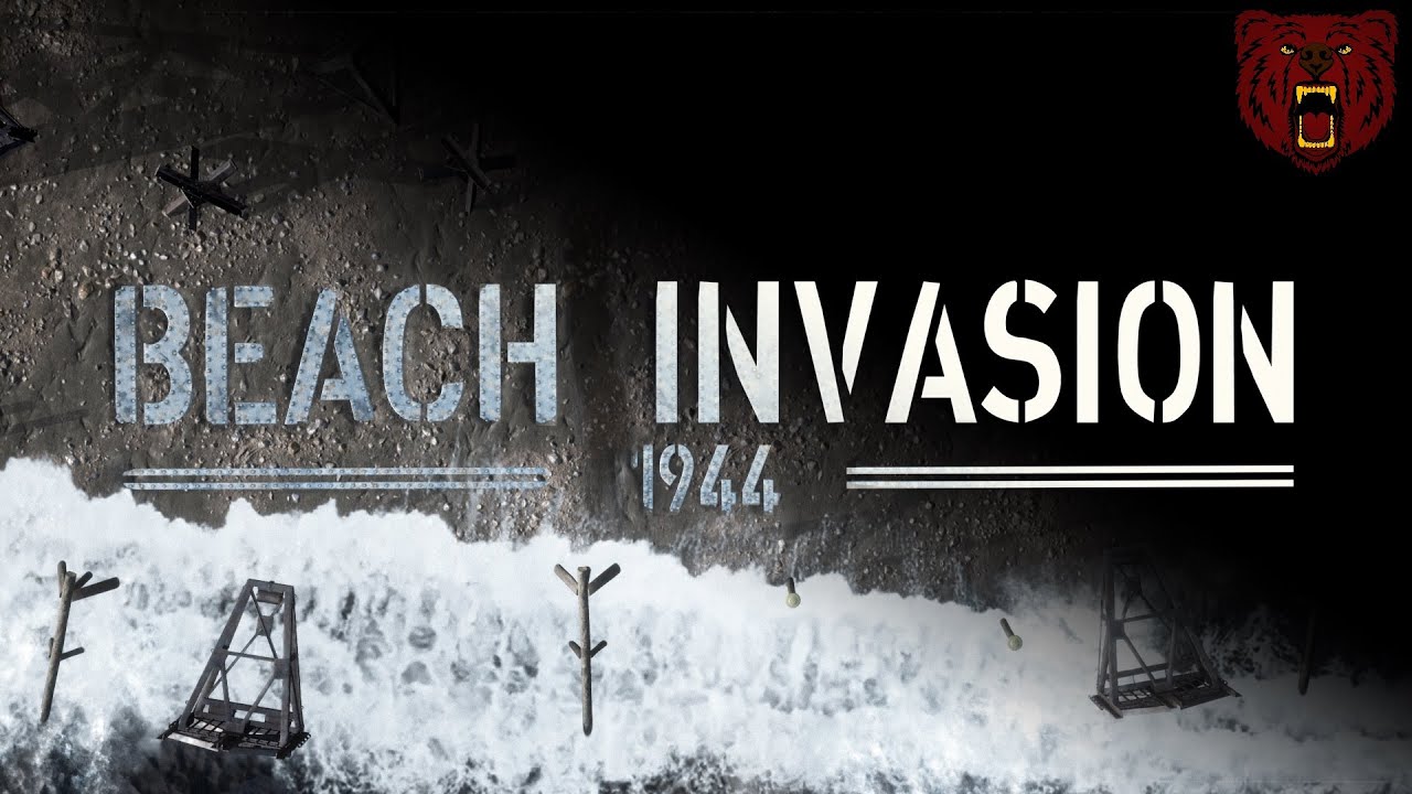 A Mighty Review of Beach Invasion 1944 - YouTube