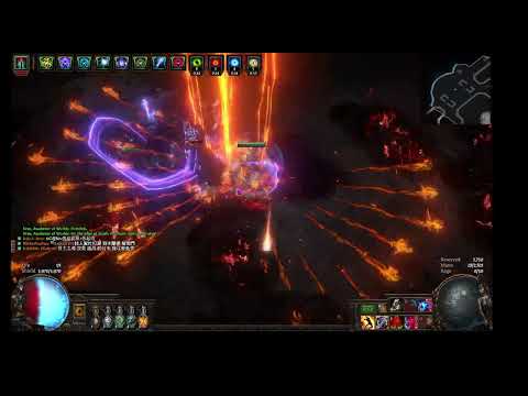 [POE 3.19] Int stack Energy Blade Lightning Strike UBER Sirus - YouTube