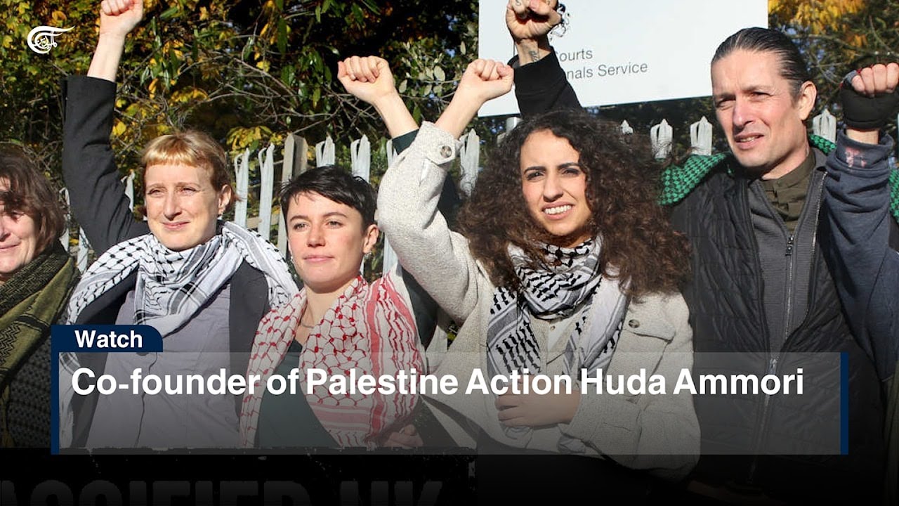 Co-founder of Palestine Action Huda Ammori - YouTube