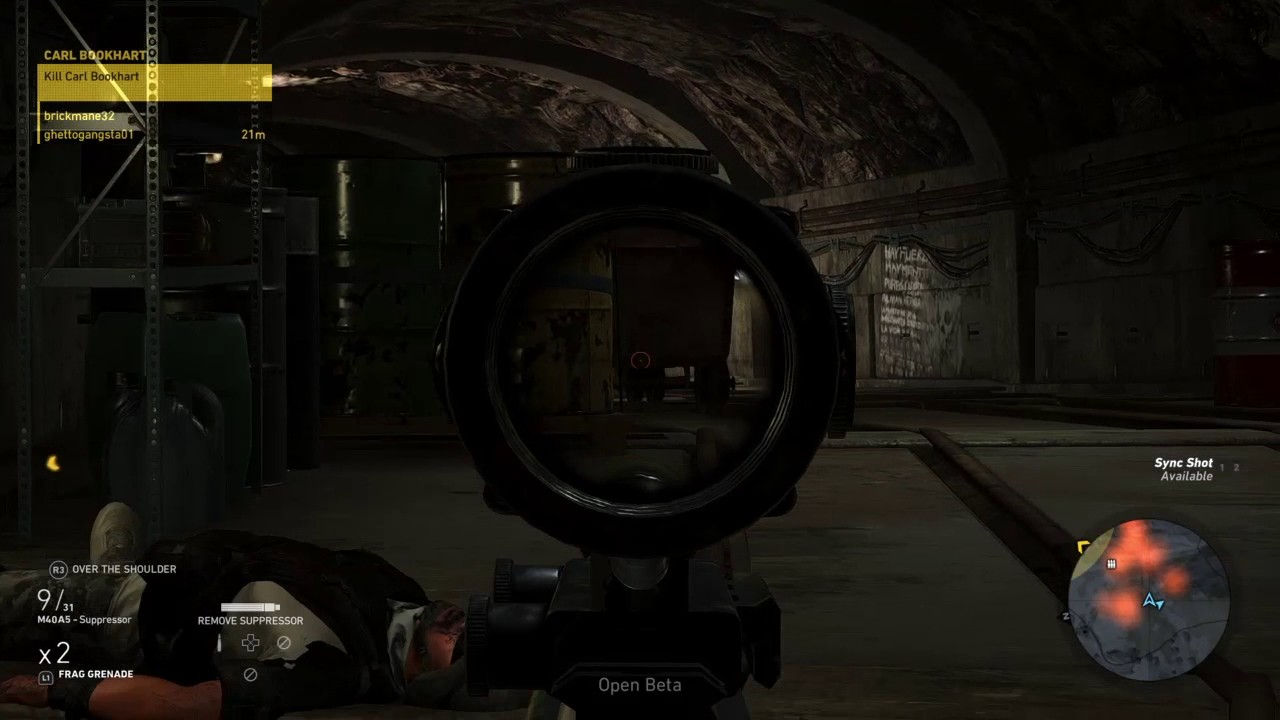 2 player co-op Kill Carl Bookhart - Ghost Recon Wildlands beta - YouTube