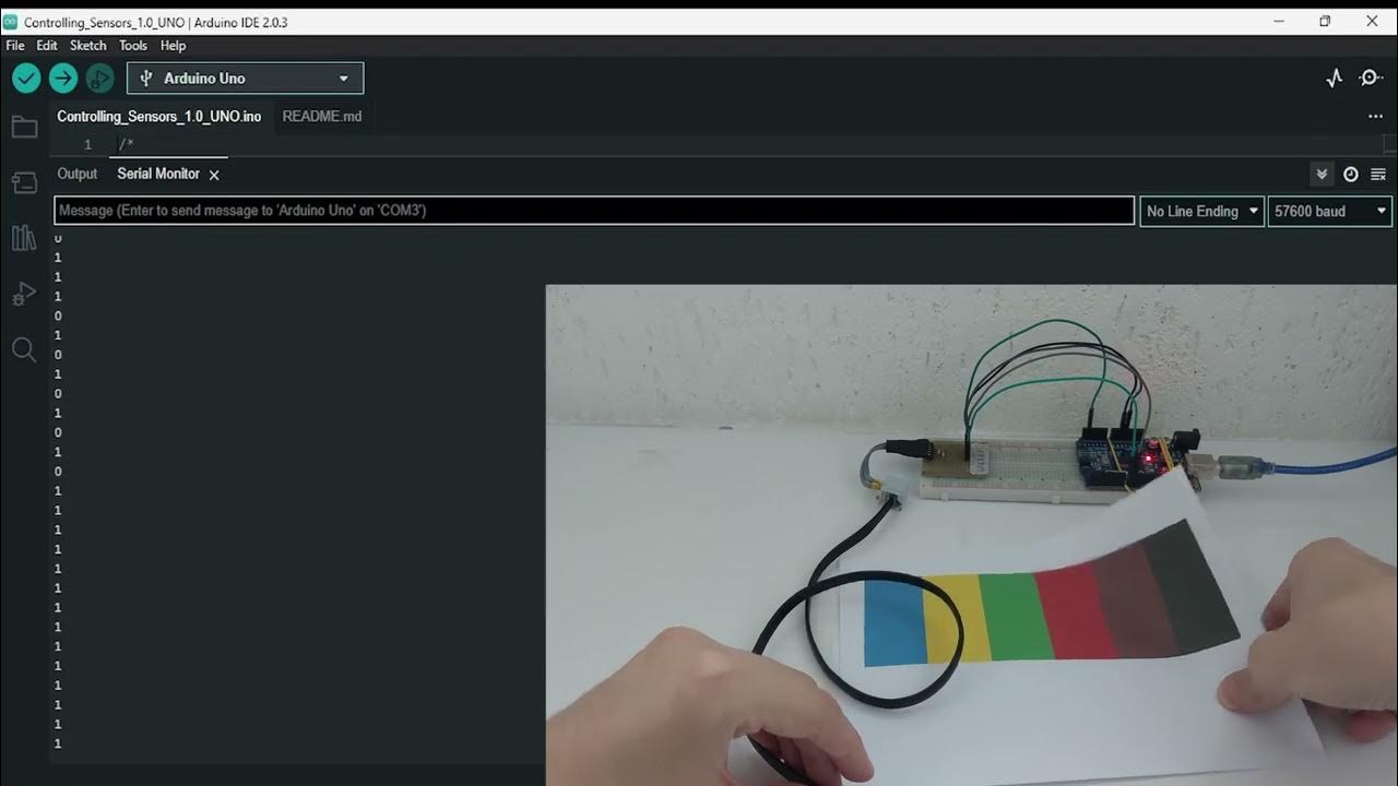 Arduino UNO controlling LEGO EV3 sensors - YouTube