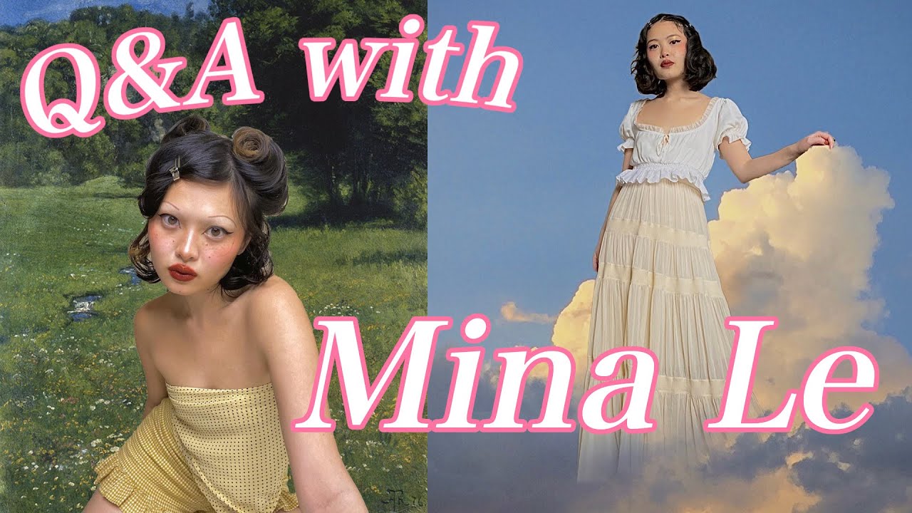 Q&A with mina le: what's it like being a youtuber? 🕊👄🎥 (the gurlz room ...