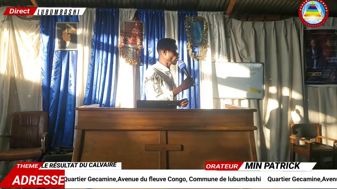 MERCREDI SOIR LE 04/06/2025 ORATEUR:MIN PATRICK - YouTube