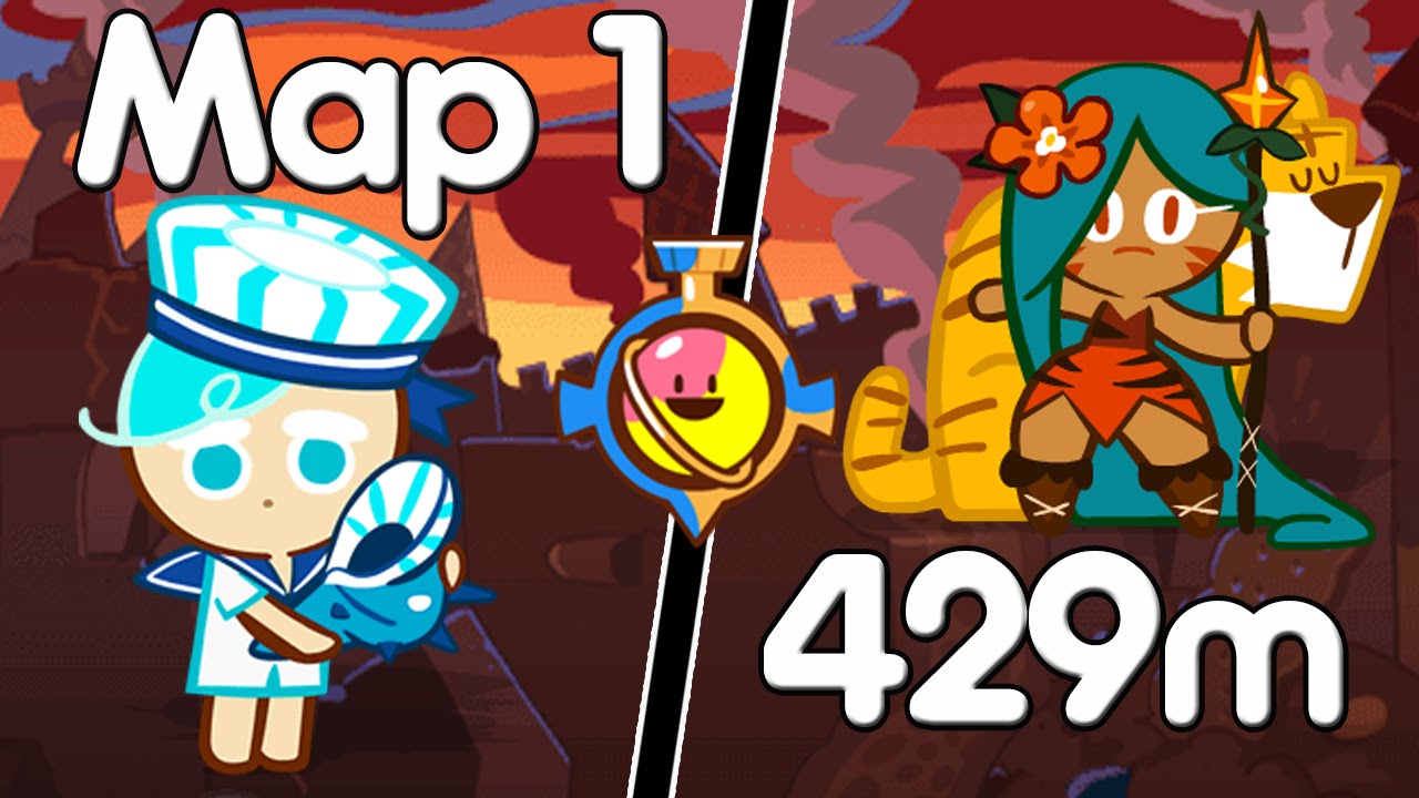 Line Cookie Run Map 1 Peppermint 429m High Score - YouTube