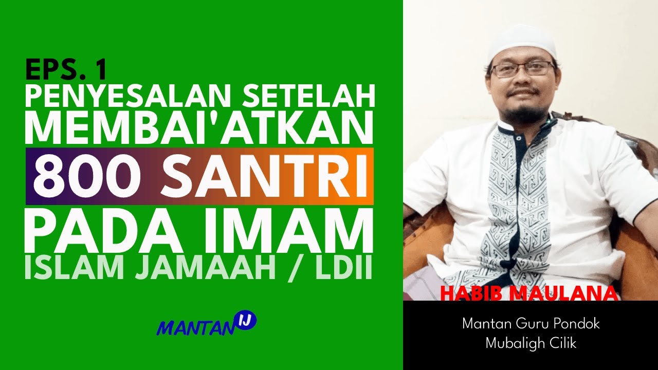 EPS. 1 : NGOBROL PECAH !!! BARENG HABIB MAULANA MANTAN GURU PONDOK DAN MUBALIGH CILIK ISLAM ...
