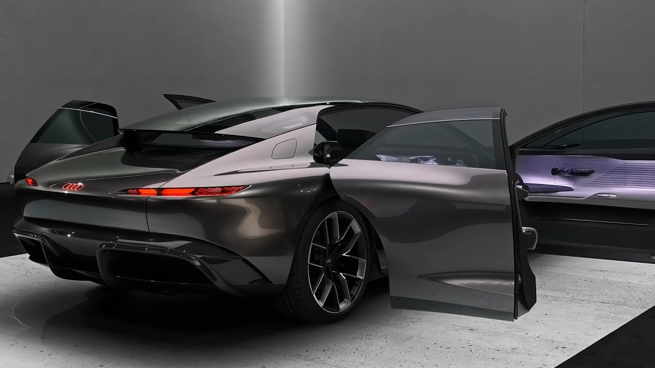 Audi Grandsphere - Wild Audi A8 in Details! - YouTube