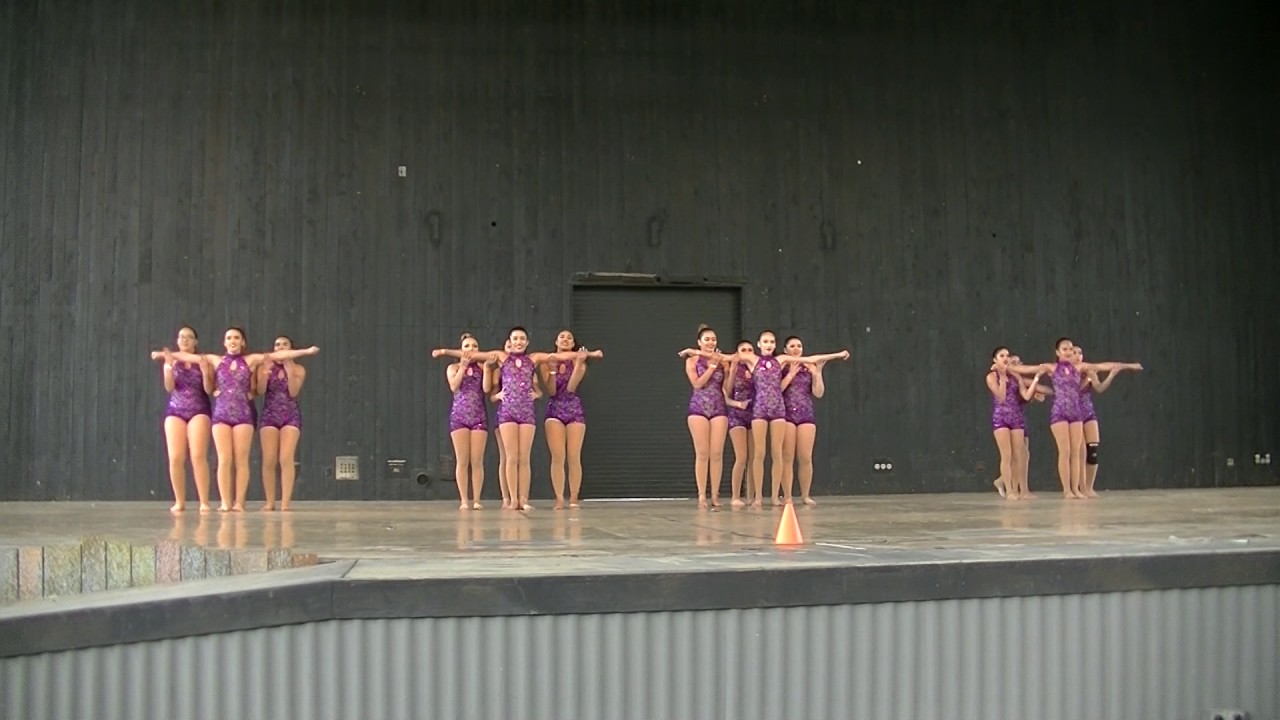 Riverside Rangerettes 2017 showtime international competition - YouTube