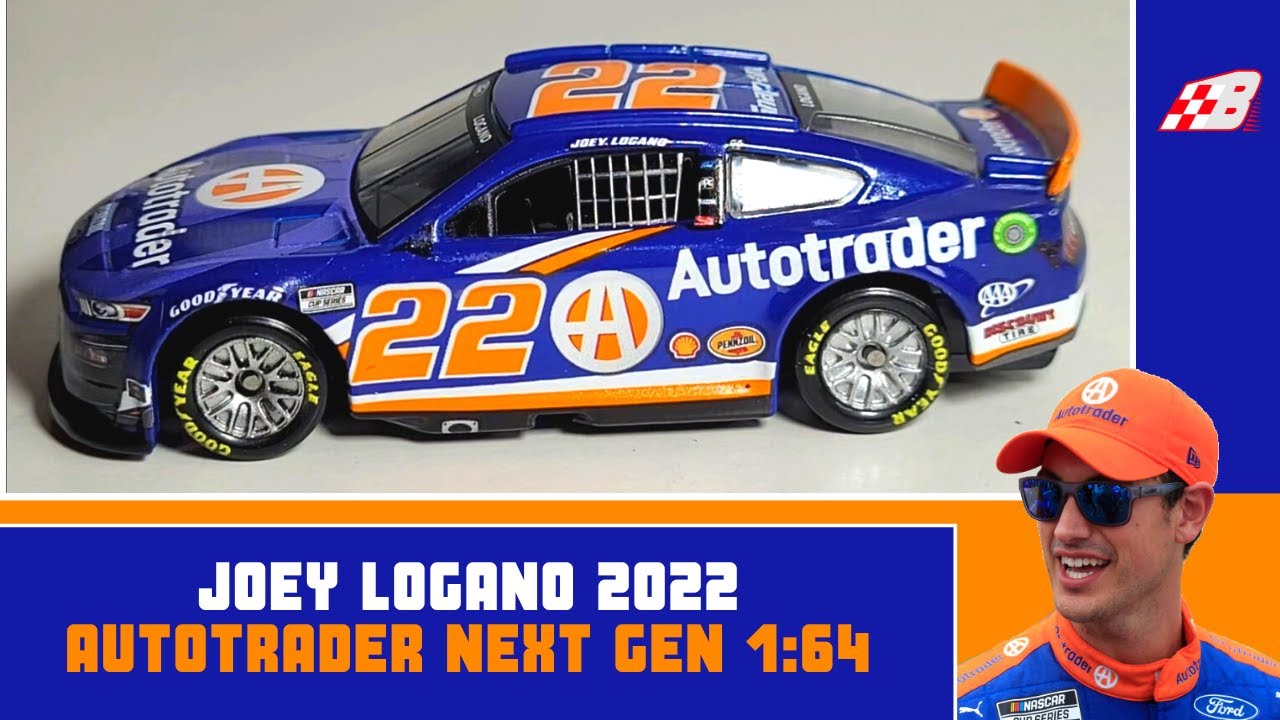 **NEXT GEN 2022 NASCAR DIE-CAST REVIEW** Joey Logano Autotrader 1:64 ...