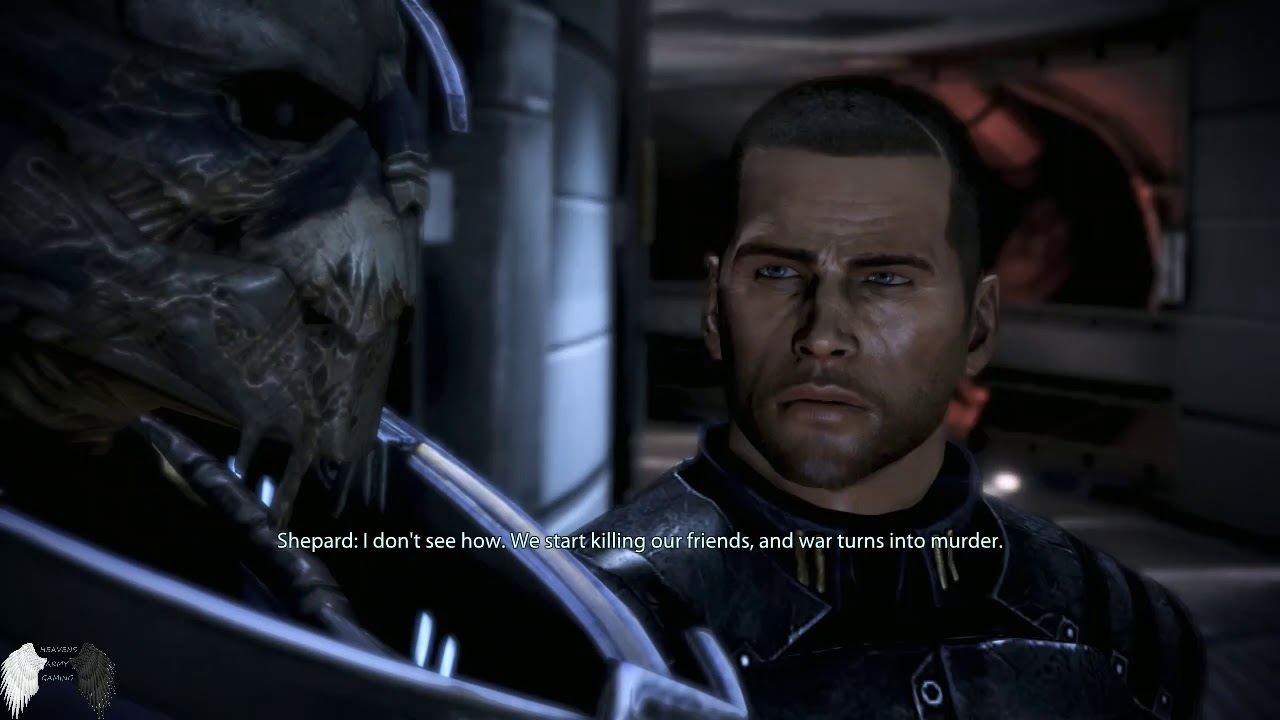 Mass Effect 3: E14 (Quarians VS. Geth) - YouTube
