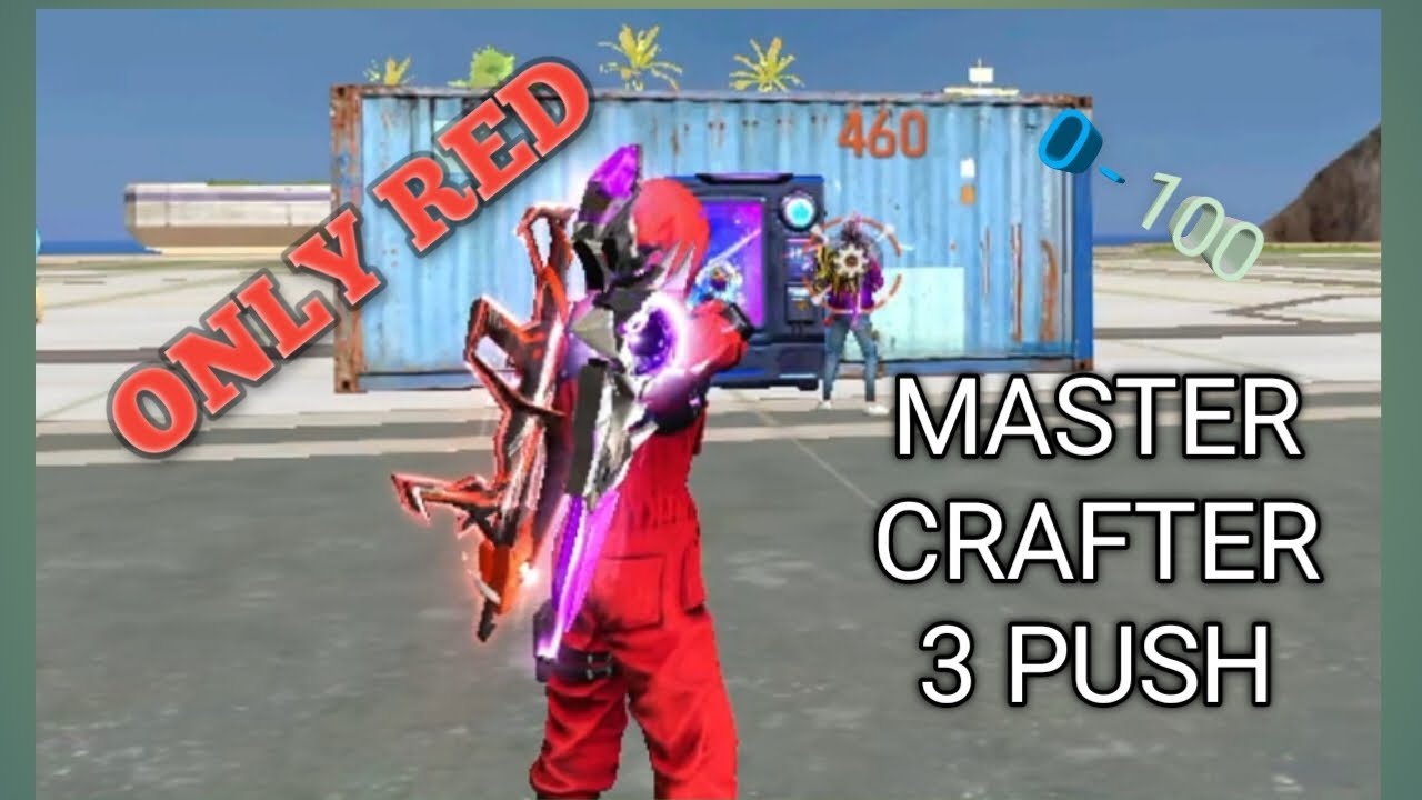 MASTER CRAFTER 3 PUSH EPOSODE #3 #freefire #craftland - YouTube