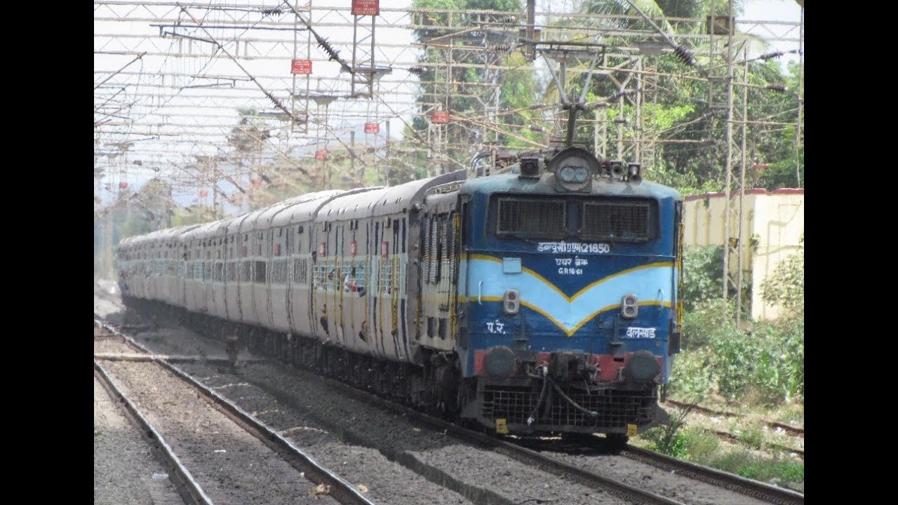 Exclusive WCAM-1 Rushing with Very Clean Suryanagari Express...! - YouTube
