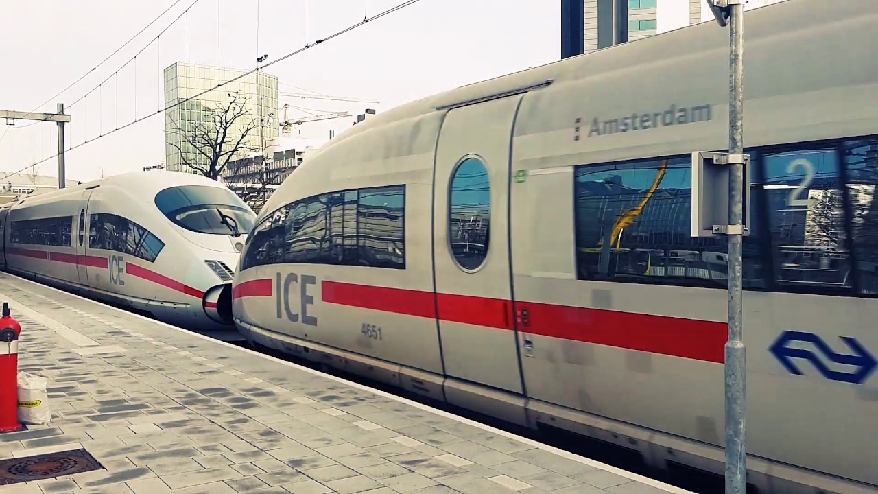 ICE 105 Amsterdam Centraal - Basel SBB 11/03/2017 Utrecht Centraal 4651 ...