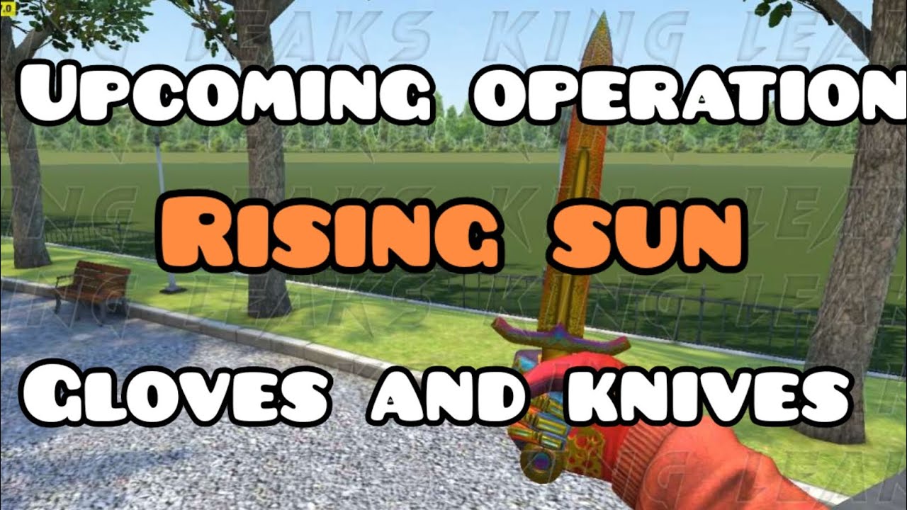 CRITICAL OPS LEAKS . UPCOMING OPERATION RISING SUN GLOVES AND KNIVES.# ...