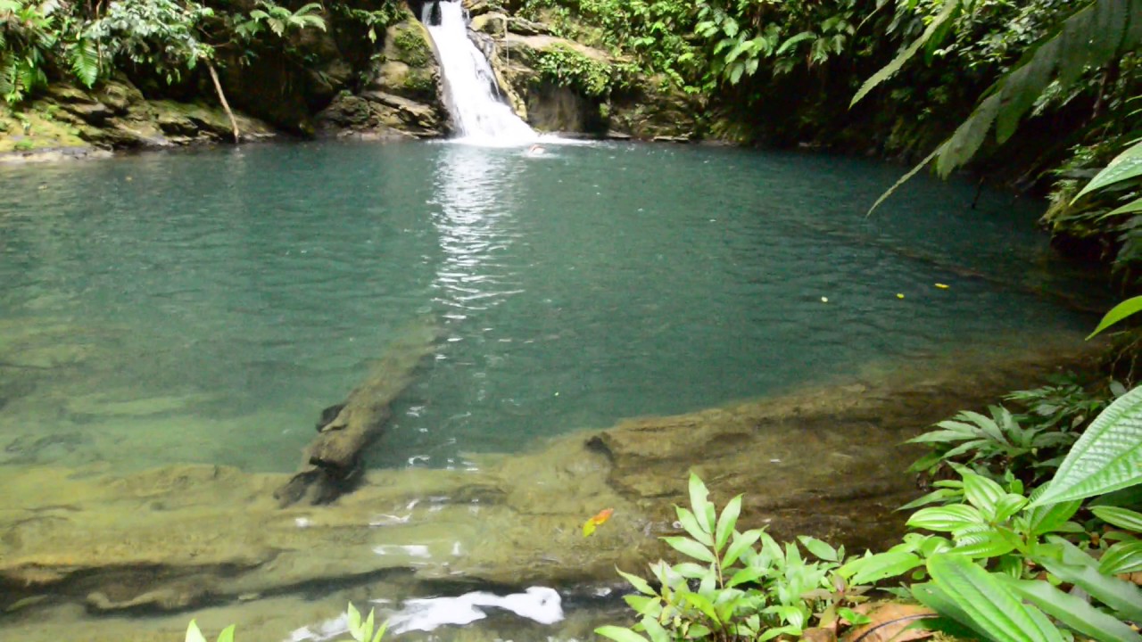 Rio Seco waterfalls in Trinidad - YouTube