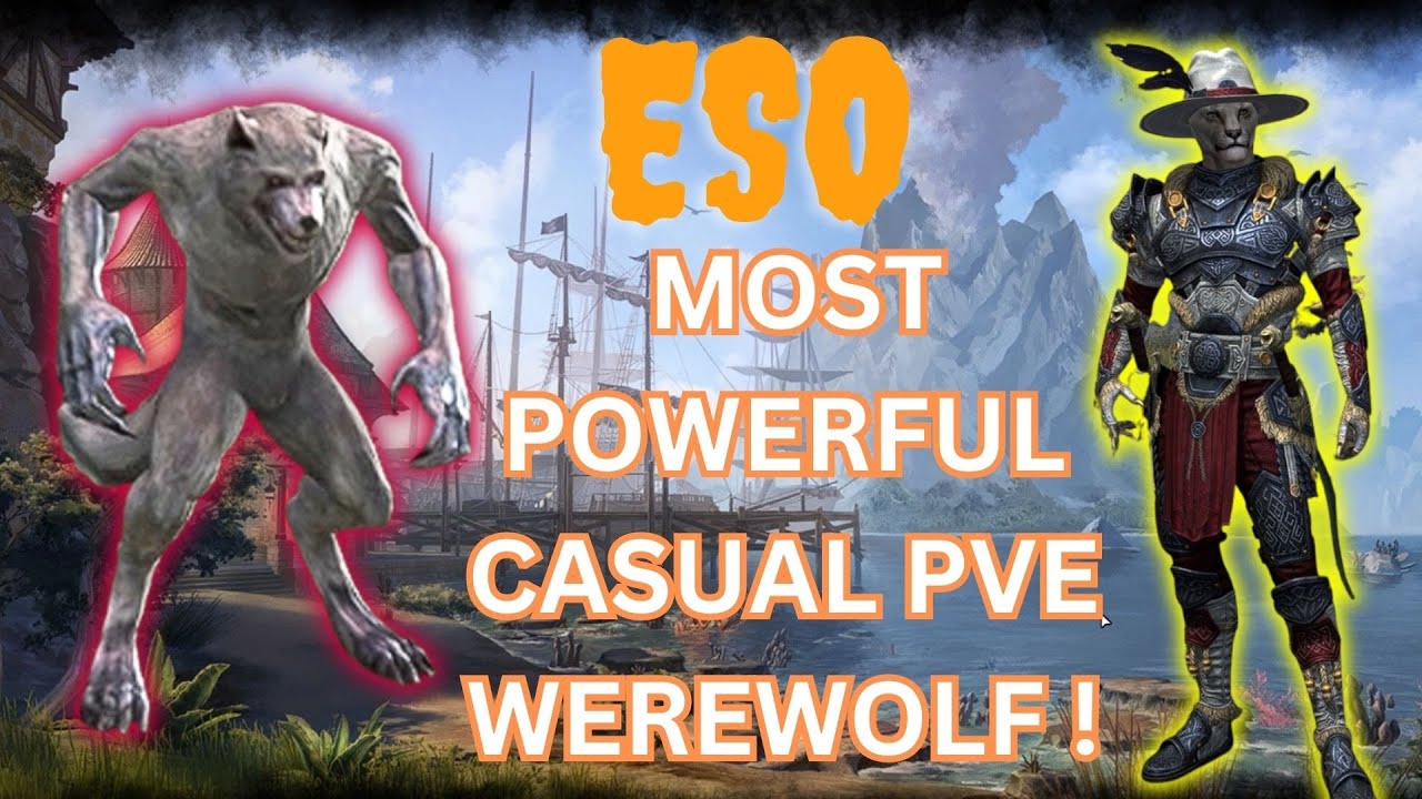 ESO - The Most Powerful Casual PVE Werewolf - YouTube