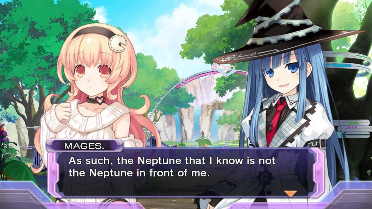 Hyperdimension Neptunia Re;birth 1 ~ Event 20 ~ Meet Mages. ! - YouTube