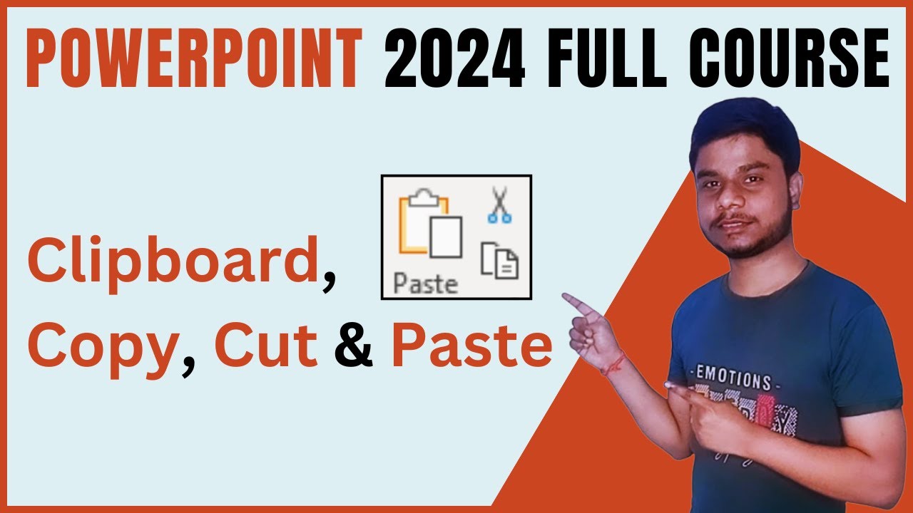 Copy Cut Paste In PowerPoint | Clipboard In PowerPoint | PowerPoint ...