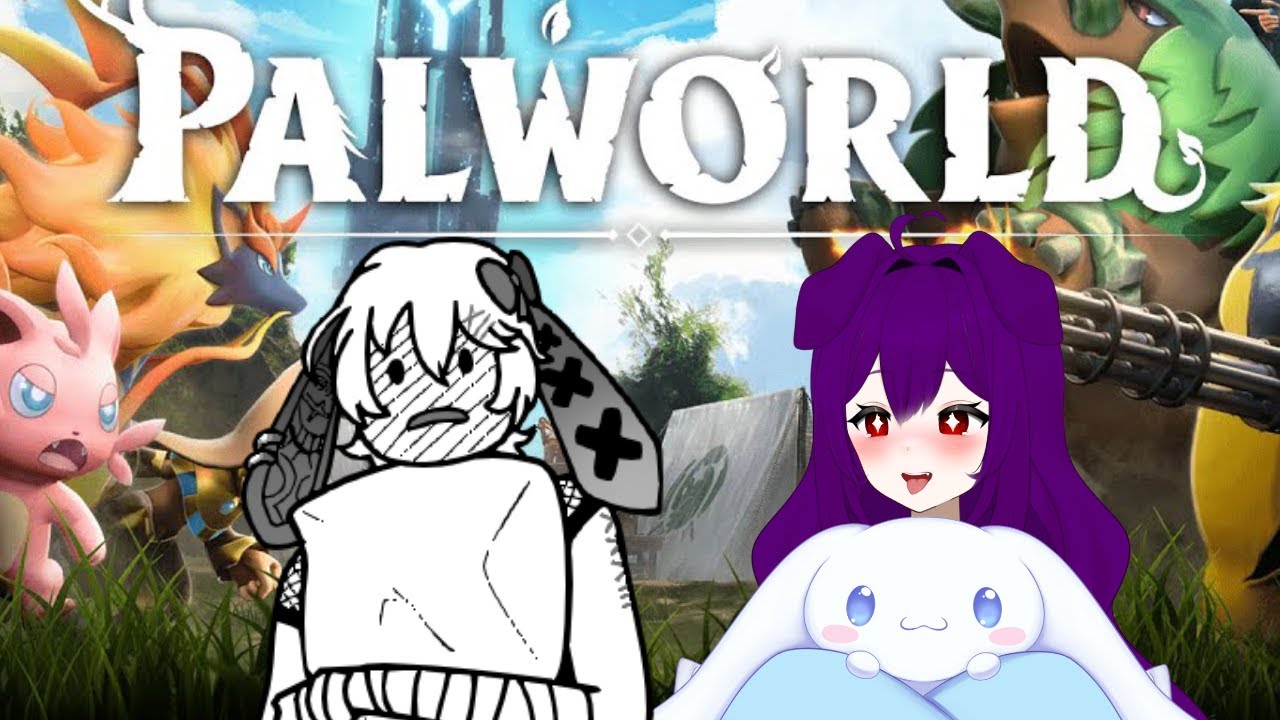 💜 Palworld with a bunny 💜 - YouTube