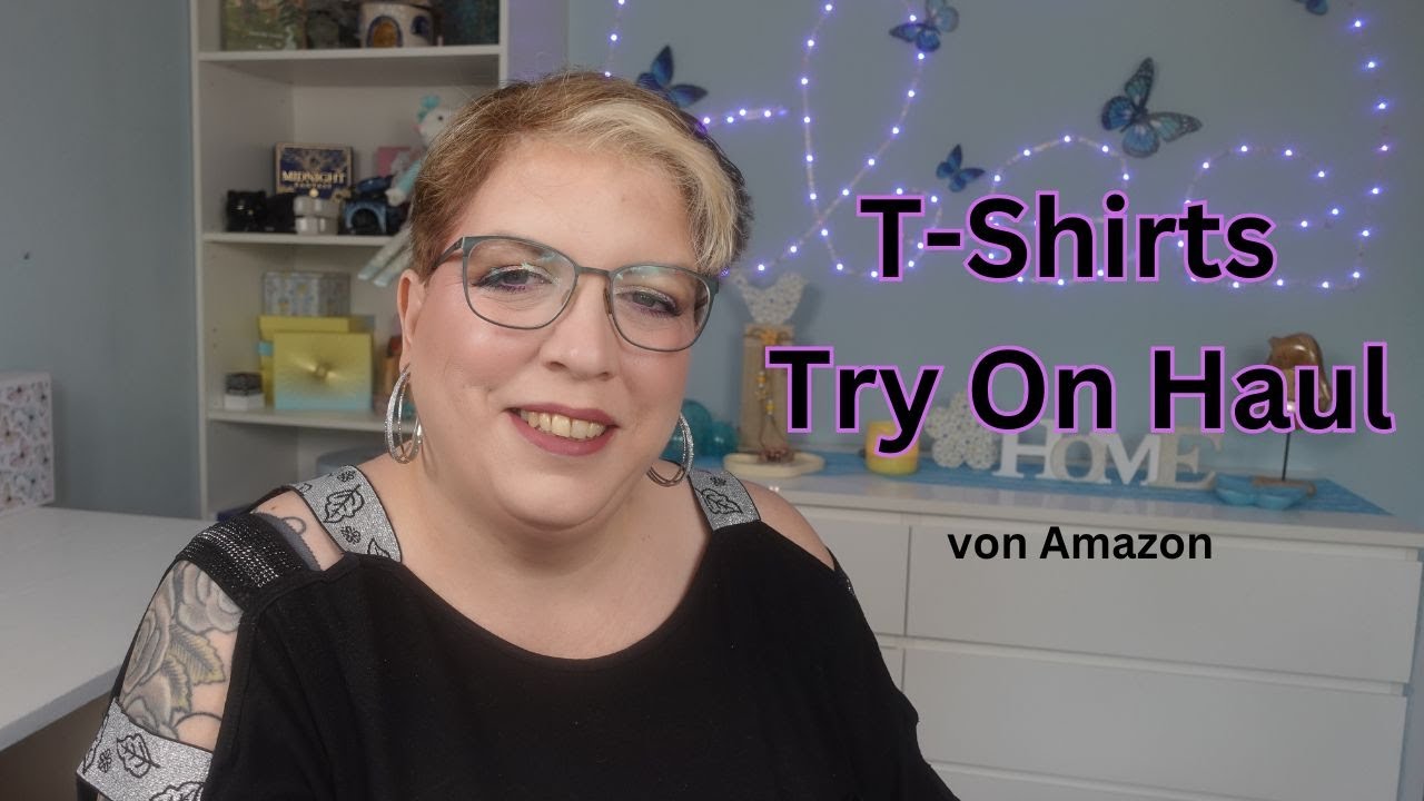 Try On Haul T-Shirts von Amazon - YouTube