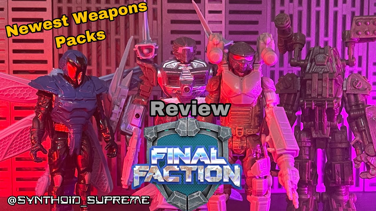 New Final Faction accessory packs! - YouTube