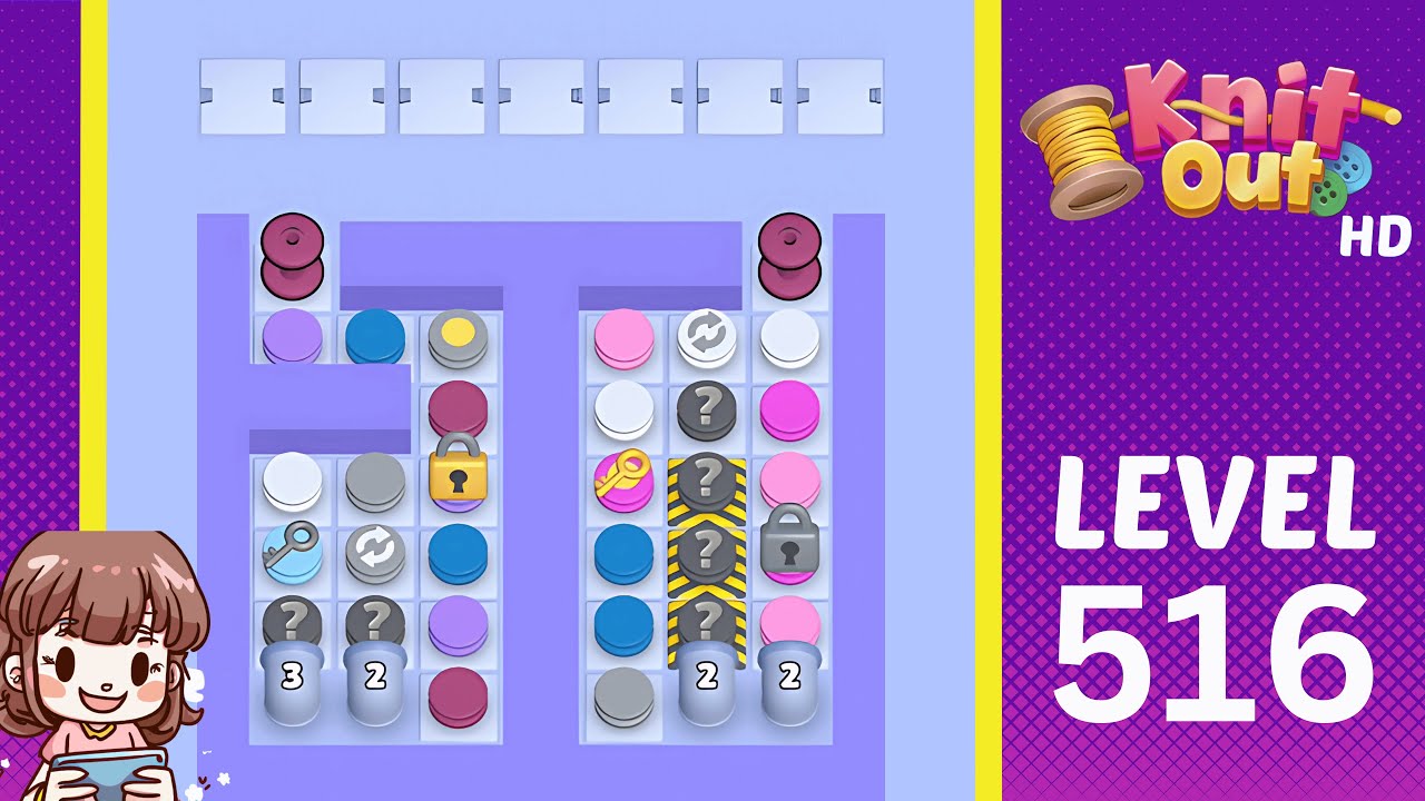 Knit Out Level 516 Solution Walkthrough - YouTube