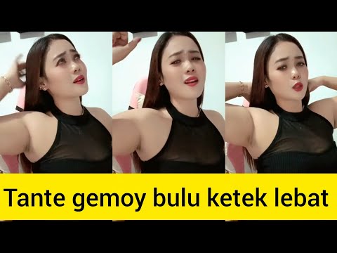 tante gemoy bukit gede bulu ketek lebat tipis bikin gemes 