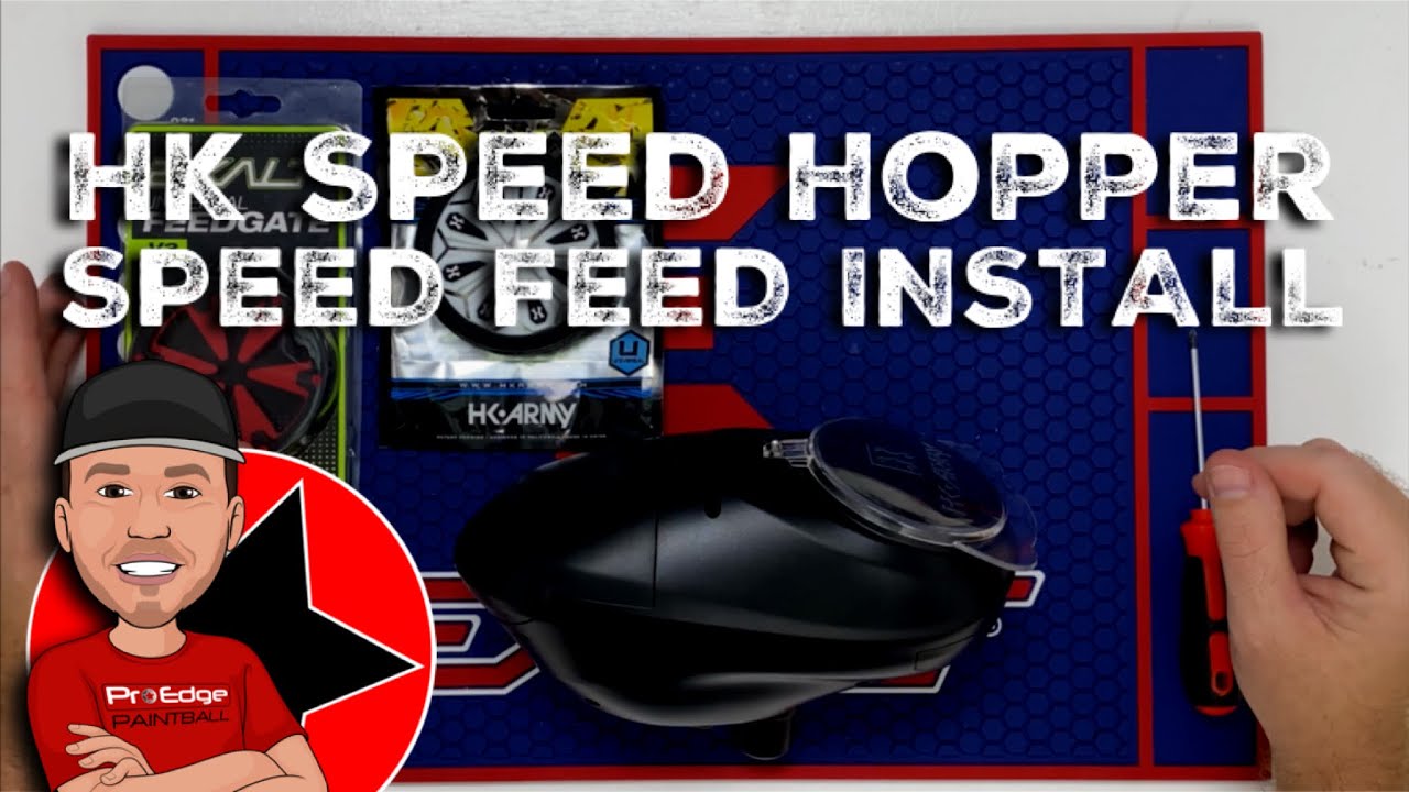 Upgrade the HHHK Army Speed hopper with Speed Feed - Installation - YouTube