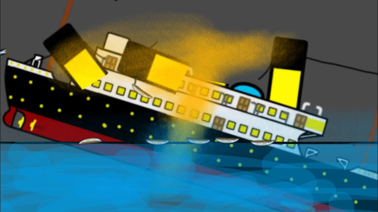 RMS Beaufort - Flipaclip Sinking Ship Animation (Fictional) - YouTube