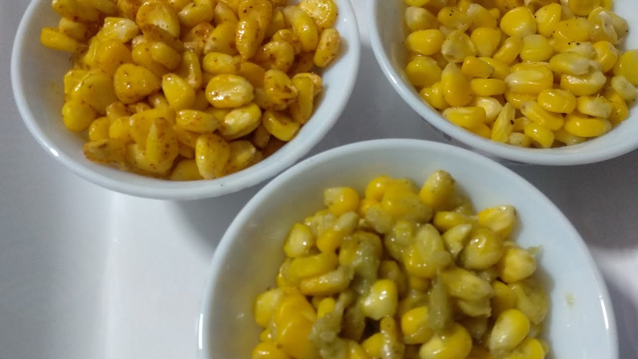 American corn in three types 👌🏻😍 ️ - YouTube
