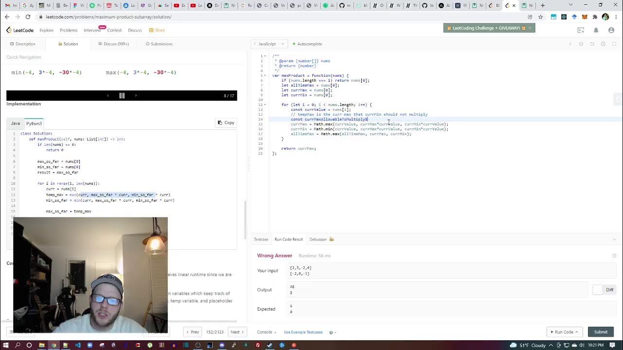 Lets Code Leetcode Blind 75 Live Pt 3 Youtube